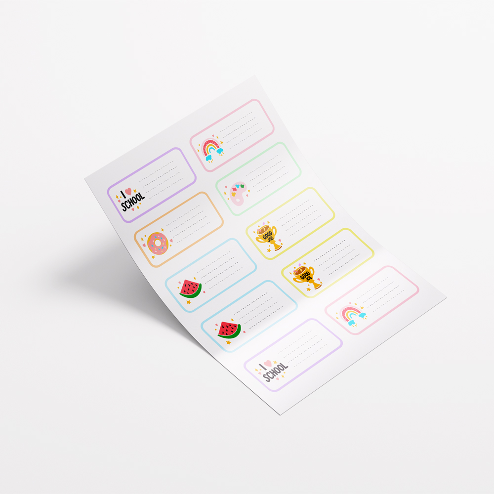 Impresión de Etiquetas Stickers - Impresión a Color en Papel Adhesivo ...