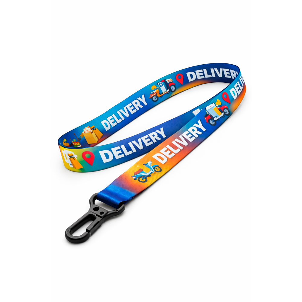 Lanyard Cinta Sublimada Delivery - 2 CM Gancho Especial (100 Unidades ...
